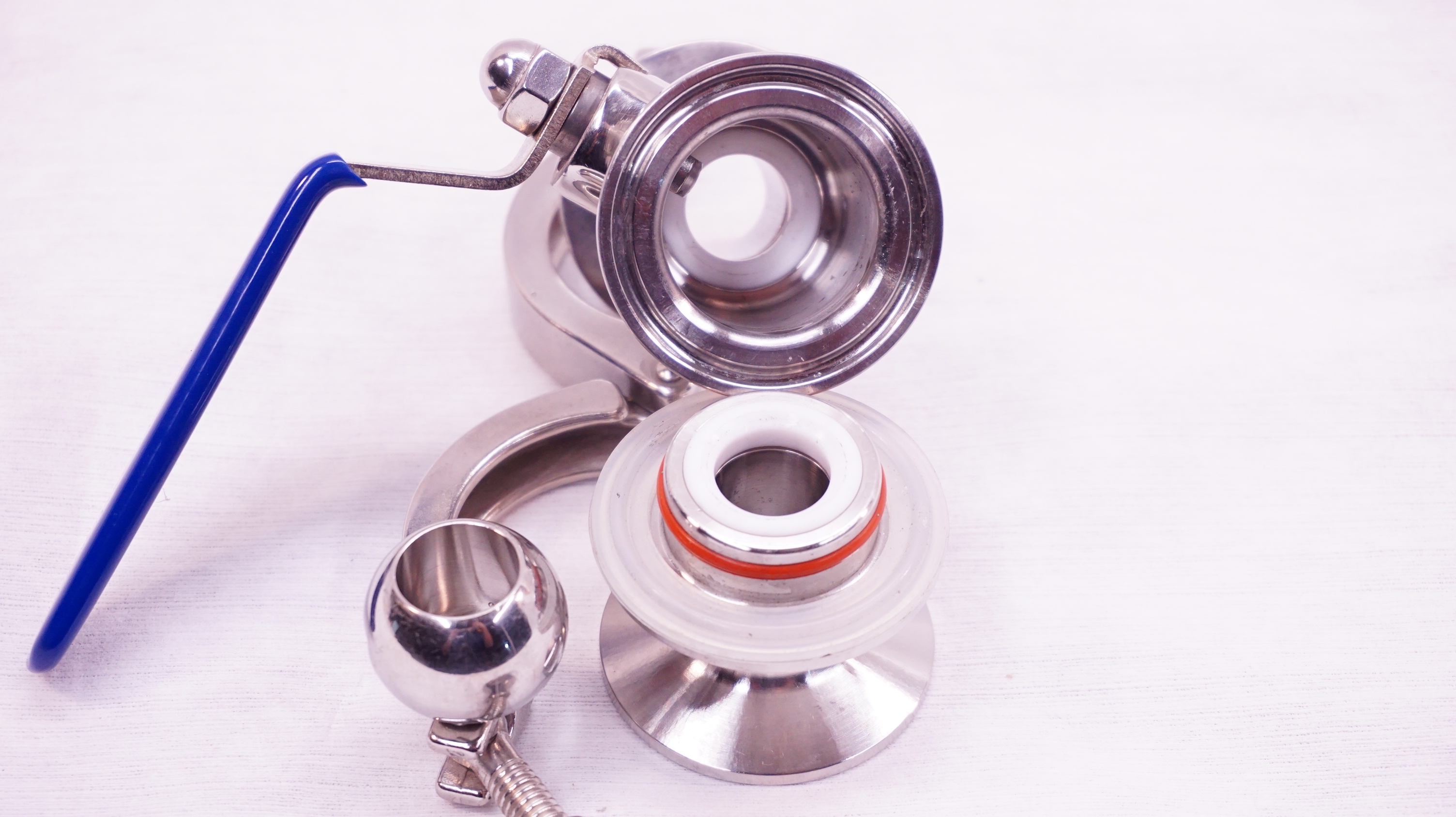 304 Stainless Steel EZ Clean Ball Valve