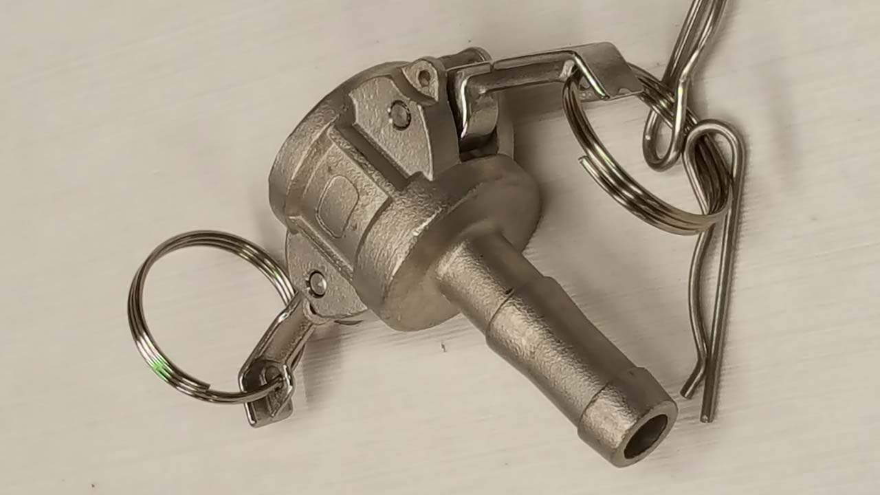 1/2" Female Cam Lock x 1/2" hose barb