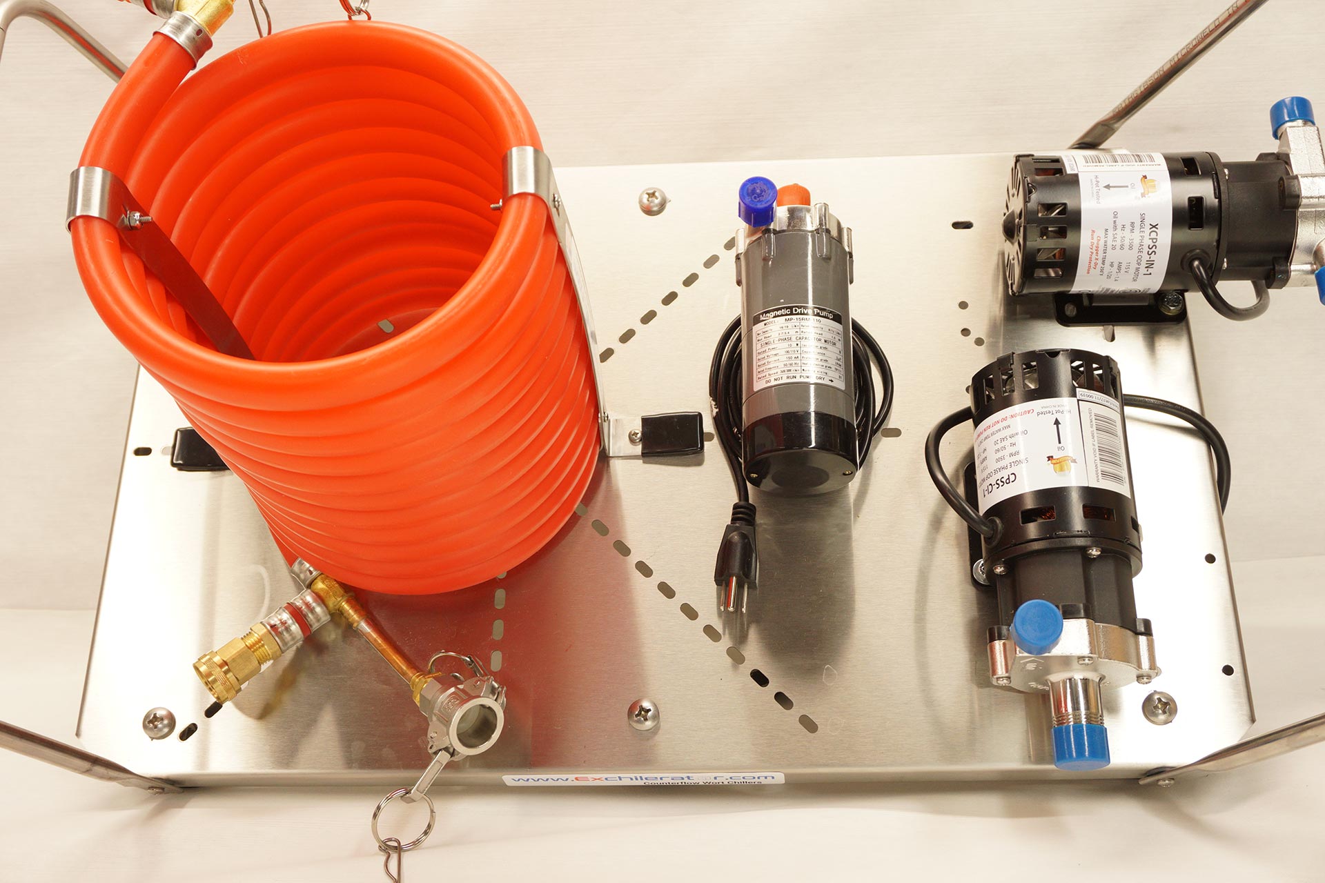 photos of exchilerator chillers being built and in use by our customers!