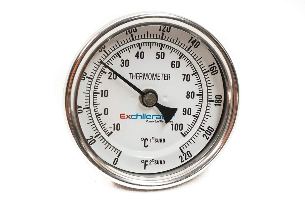 Tri Clover Dial Thermometer